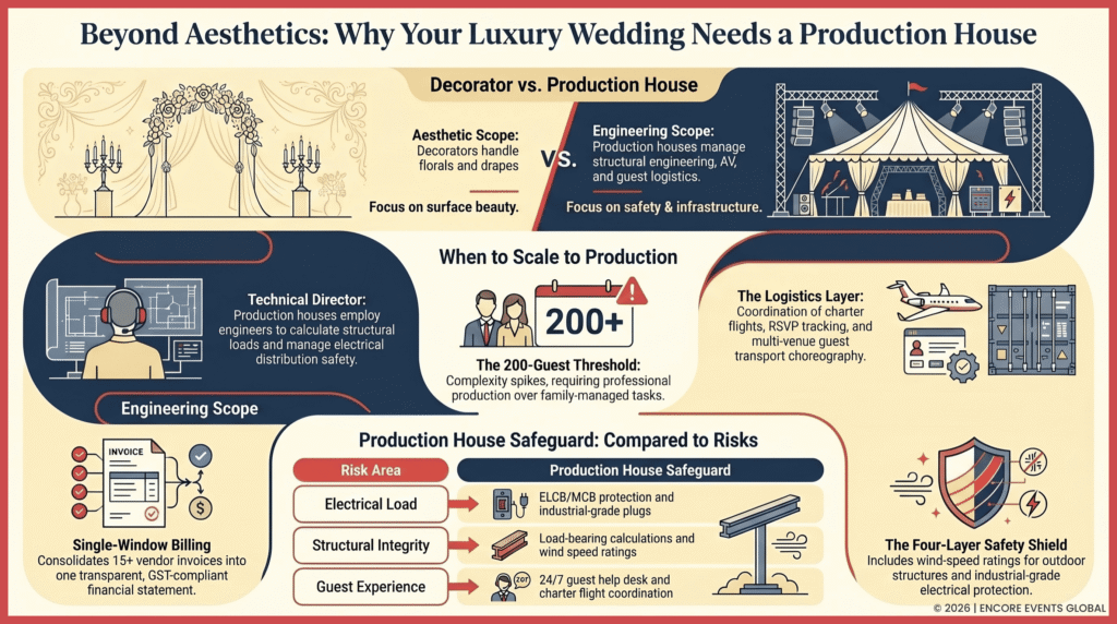 Why Luxury Weddings Need a Production House | Encore Events Global